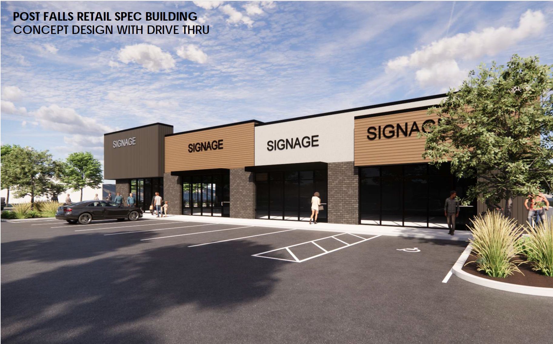New Retail Space For Lease - Coming to Post Falls in 2026 - Corhaven